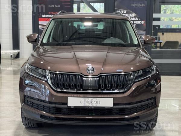 Brown Skoda Kodiaq 2019 in Riga, with an engine capacity of 1.50 L and mileage of 119 thousand km for 17990 €, photo 3 on AUTOMOTO.COM.LV