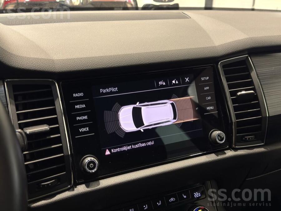 Коричневый Шкода Kodiaq 2019 в Рига, объемом двигателя 1.50 л и пробегом 119 тыс. км за 17990 €, фото 17 на AUTOMOTO.COM.LV