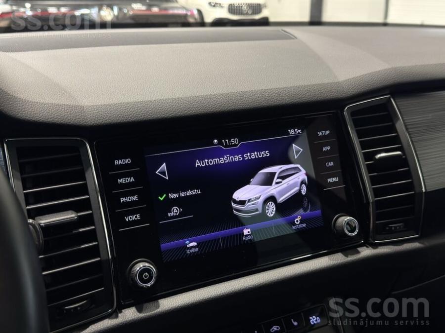 Коричневый Шкода Kodiaq 2019 в Рига, объемом двигателя 1.50 л и пробегом 119 тыс. км за 17990 €, фото 19 на AUTOMOTO.COM.LV