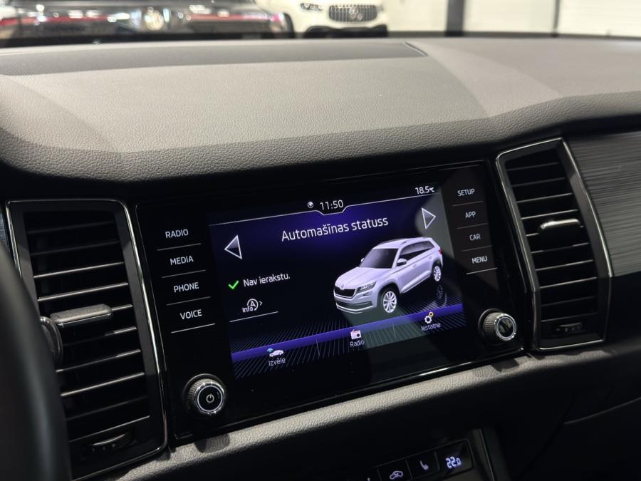 Brūns Skoda Kodiaq 2019 Rīga, ar dzinēja tilpumu 1.50 L un nobraukumu 119 tūkst. km par 17990 €, foto 18 vietnē AUTOMOTO.COM.LV