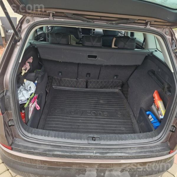 Brown Skoda Kodiaq 2020 in Bauska, with an engine capacity of 1.50 L and mileage of 285 thousand km for 14500 €, photo 6 on AUTOMOTO.COM.LV