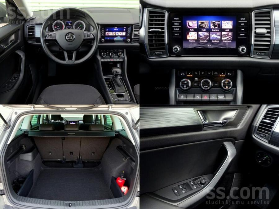 Brūns Skoda Kodiaq 2020 Rīga, ar dzinēja tilpumu 1.50 L un nobraukumu 112 tūkst. km par 17900 €, foto 14 vietnē AUTOMOTO.COM.LV