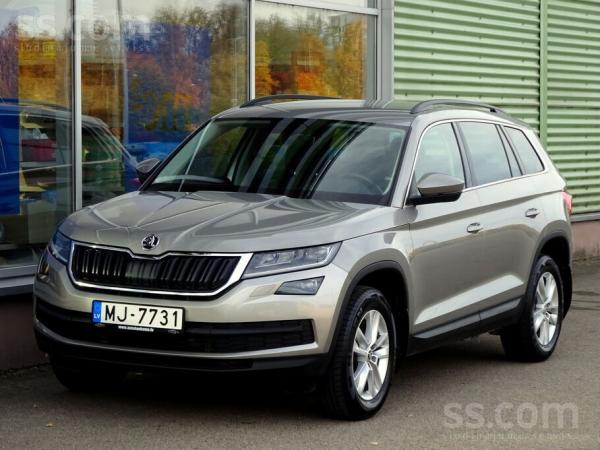 Brown Skoda Kodiaq 2020 in Riga, with an engine capacity of 1.50 L and mileage of 112 thousand km for 17900 €, photo 1 on AUTOMOTO.COM.LV
