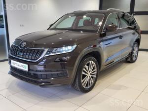 Brown Skoda Kodiaq 2021 in Riga, with an engine capacity of 1.50 L and mileage of 79 thousand km for 25490 €, photo 4 on AUTOMOTO.COM.LV