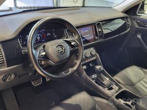 Brown Skoda Kodiaq 2021 in Riga, with an engine capacity of 1.50 L and mileage of 79 thousand km for 25490 €, photo 18 on AUTOMOTO.COM.LV