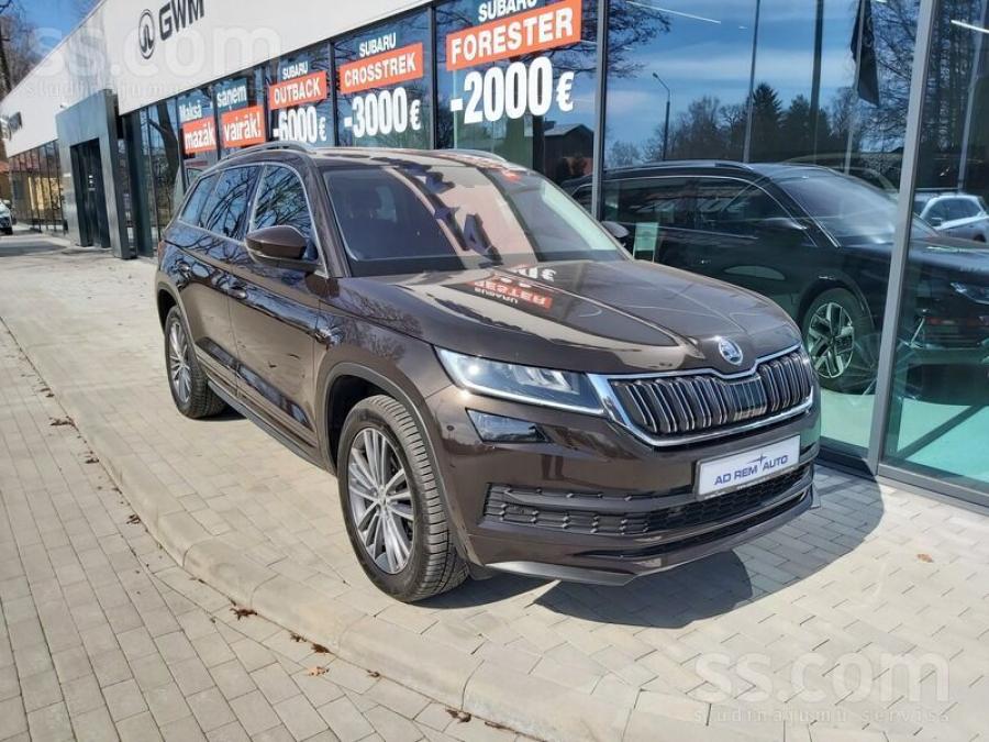 Brūns Skoda Kodiaq 2021 Rīga, ar dzinēja tilpumu 1.50 L un nobraukumu 62 tūkst. km par 25500 €, foto 4 vietnē AUTOMOTO.COM.LV