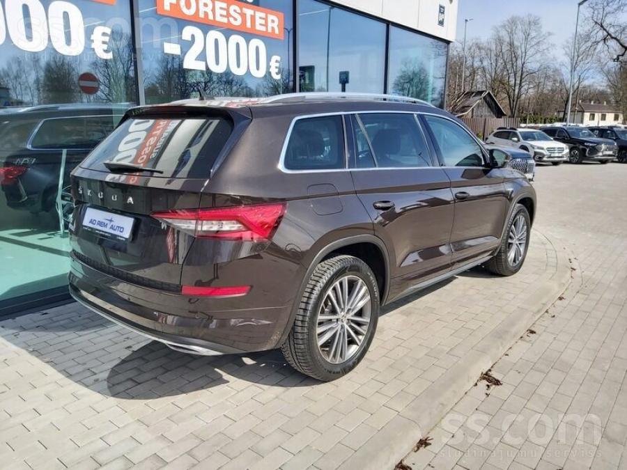 Brūns Skoda Kodiaq 2021 Rīga, ar dzinēja tilpumu 1.50 L un nobraukumu 62 tūkst. km par 25500 €, foto 5 vietnē AUTOMOTO.COM.LV