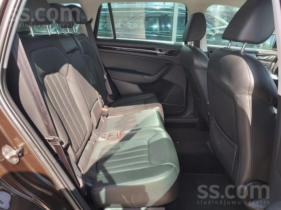 Brūns Skoda Kodiaq 2021 Rīga, ar dzinēja tilpumu 1.50 L un nobraukumu 62 tūkst. km par 25500 €, foto 15 vietnē AUTOMOTO.COM.LV