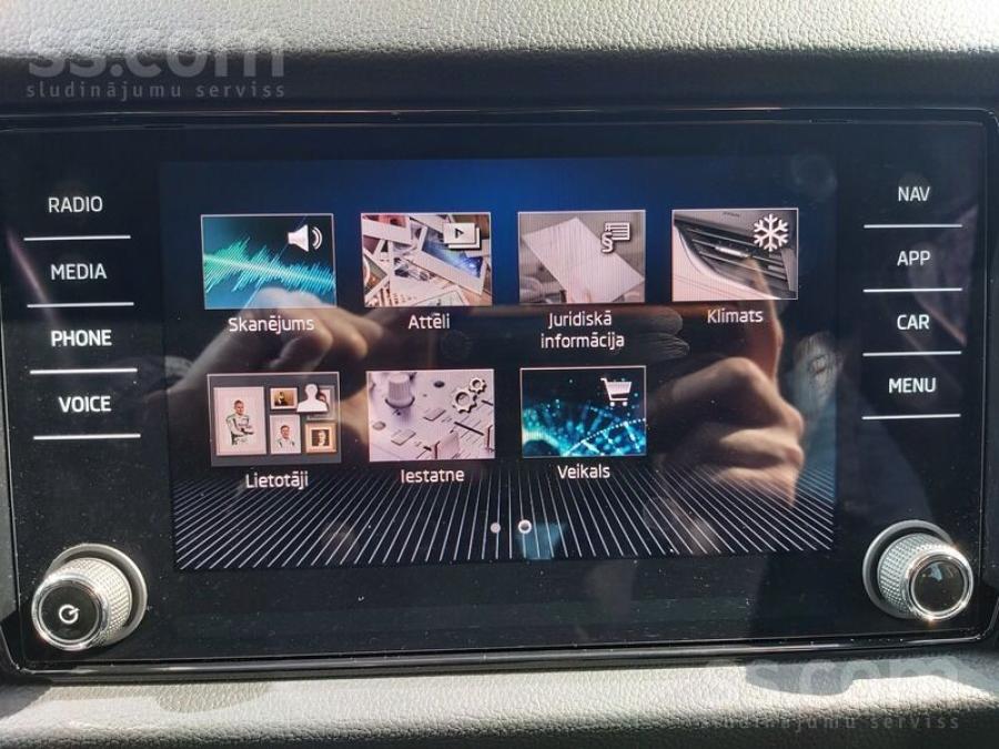 Brūns Skoda Kodiaq 2021 Rīga, ar dzinēja tilpumu 1.50 L un nobraukumu 62 tūkst. km par 25500 €, foto 18 vietnē AUTOMOTO.COM.LV