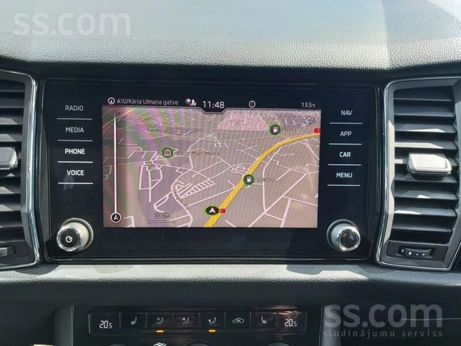 Brūns Skoda Kodiaq 2021 Rīga, ar dzinēja tilpumu 1.50 L un nobraukumu 62 tūkst. km par 25500 €, foto 19 vietnē AUTOMOTO.COM.LV