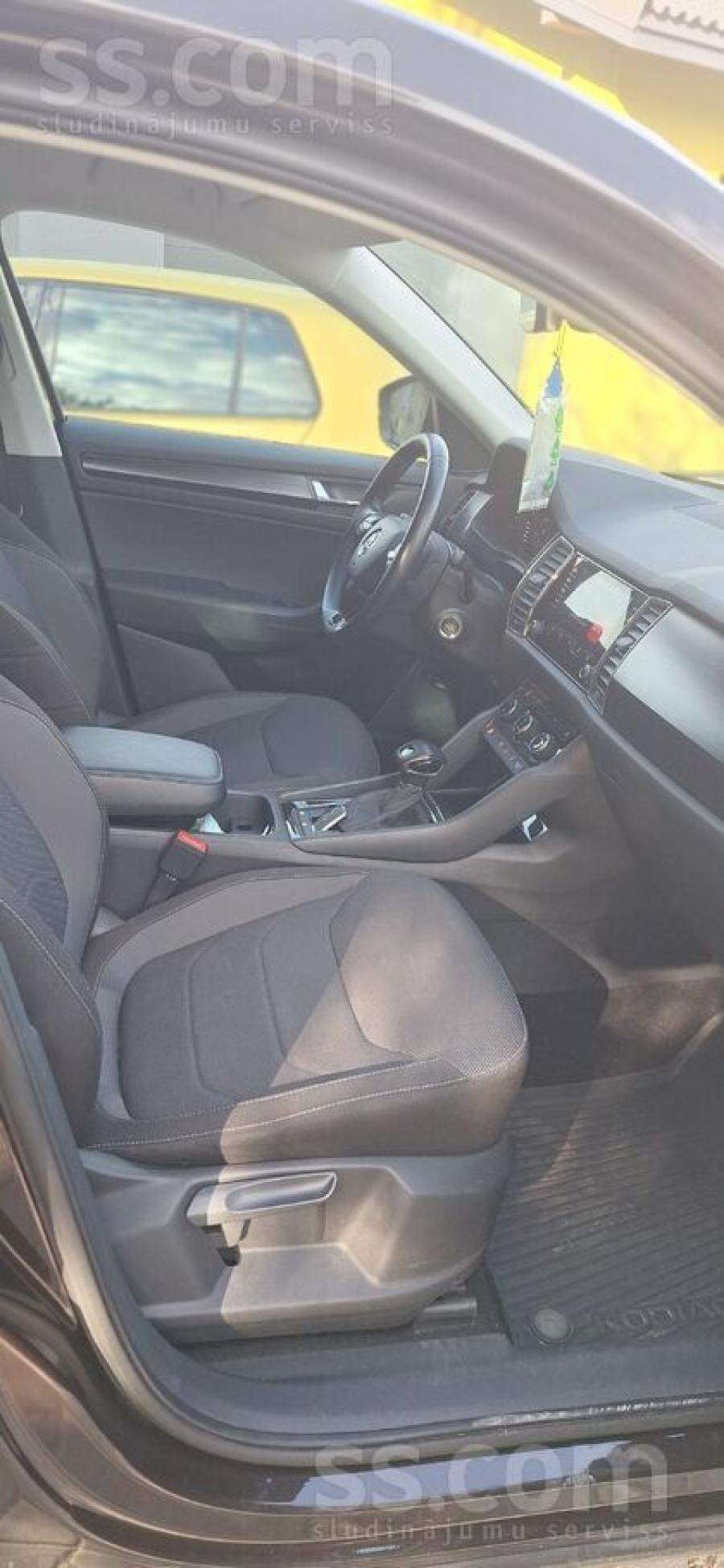Brown Skoda Kodiaq 2021 in Ogre, with an engine capacity of 2.00 L and mileage of 117 thousand km for 23500 €, photo 10 on AUTOMOTO.COM.LV