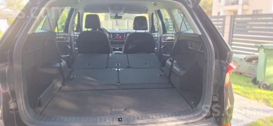 Brown Skoda Kodiaq 2021 in Ogre, with an engine capacity of 2.00 L and mileage of 117 thousand km for 23500 €, photo 13 on AUTOMOTO.COM.LV