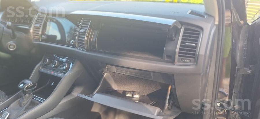 Brown Skoda Kodiaq 2021 in Ogre, with an engine capacity of 2.00 L and mileage of 117 thousand km for 23500 €, photo 14 on AUTOMOTO.COM.LV