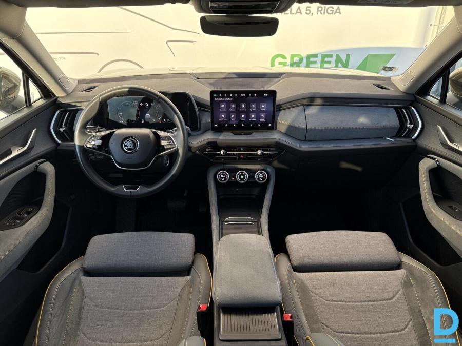 Brūns Skoda Kodiaq 2024 Tukums, ar dzinēja tilpumu 2.00 L un nobraukumu 26 tūkst. km par 38500 €, foto 5 vietnē AUTOMOTO.COM.LV