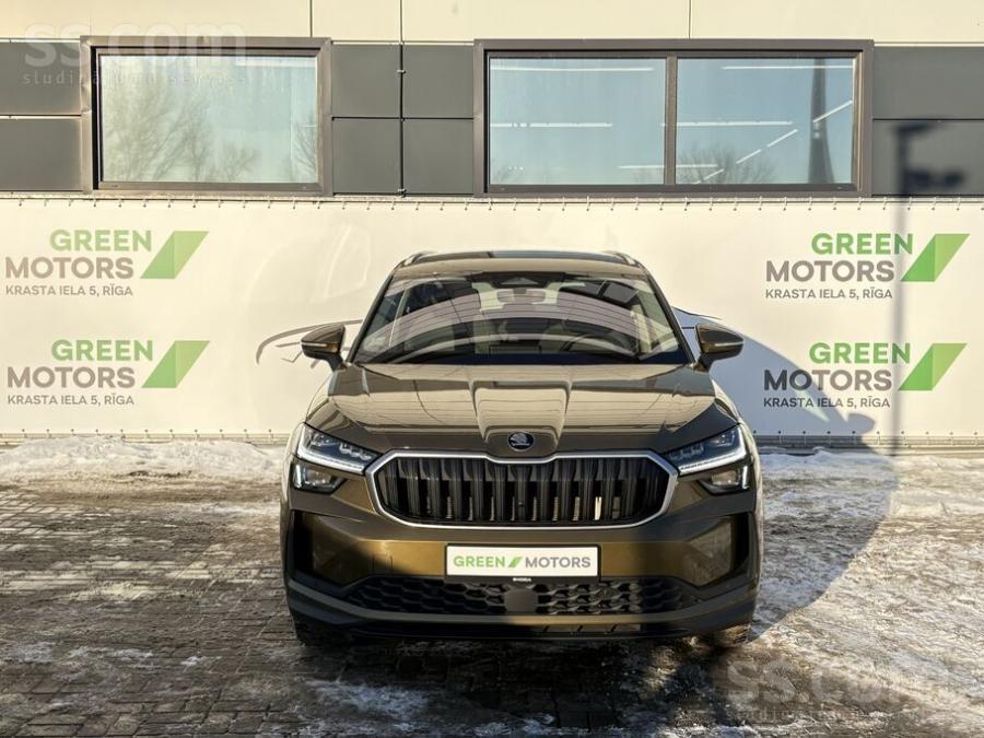 Brown Skoda Kodiaq 2024 in Riga, with an engine capacity of 2.00 L and mileage of 26 thousand km for 37600 €, photo 8 on AUTOMOTO.COM.LV
