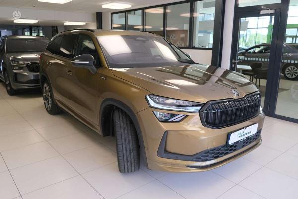 Коричневый Шкода Kodiaq 2024 в Вильнюс, объемом двигателя 1.97 л и пробегом 56 тыс. км за 42300 €, фото 4 на AUTOMOTO.COM.LV