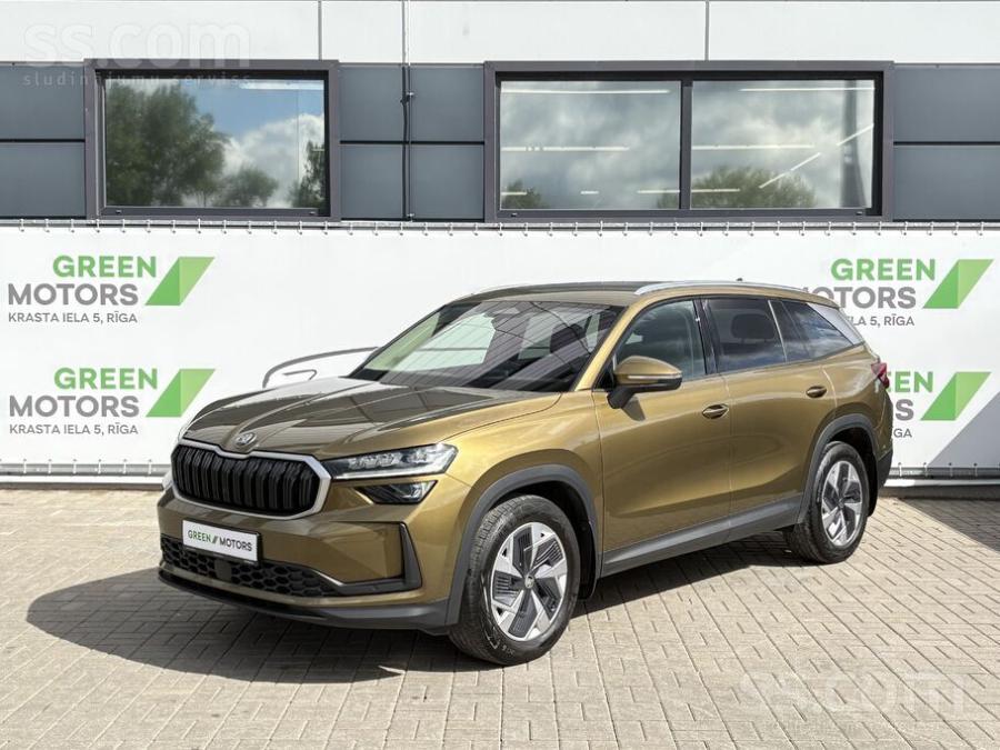 Brown Skoda Kodiaq 2024 in Riga, with an engine capacity of 2.00 L and mileage of 83 thousand km for 33500 €, photo 1 on AUTOMOTO.COM.LV
