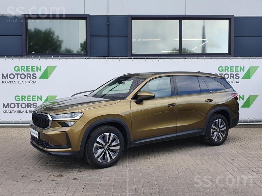 Brūns Skoda Kodiaq 2024 Rīga, ar dzinēja tilpumu 1.50 L un nobraukumu 56 tūkst. km par 33500 €, foto 1 vietnē AUTOMOTO.COM.LV