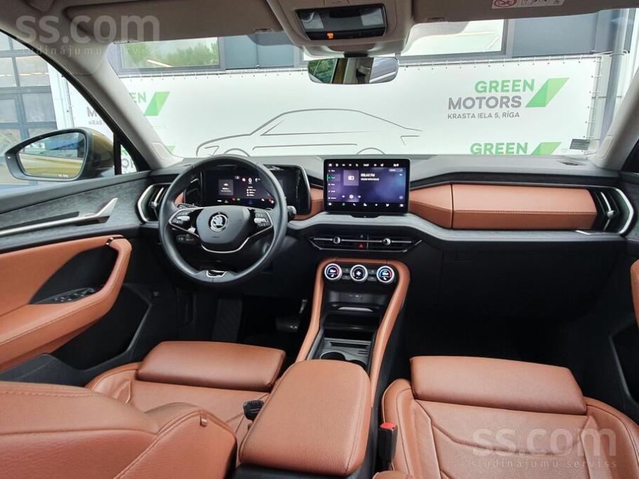 Brūns Skoda Kodiaq 2024 Rīga, ar dzinēja tilpumu 1.50 L un nobraukumu 56 tūkst. km par 33500 €, foto 8 vietnē AUTOMOTO.COM.LV