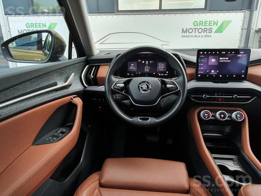Brūns Skoda Kodiaq 2024 Rīga, ar dzinēja tilpumu 1.50 L un nobraukumu 56 tūkst. km par 33500 €, foto 13 vietnē AUTOMOTO.COM.LV