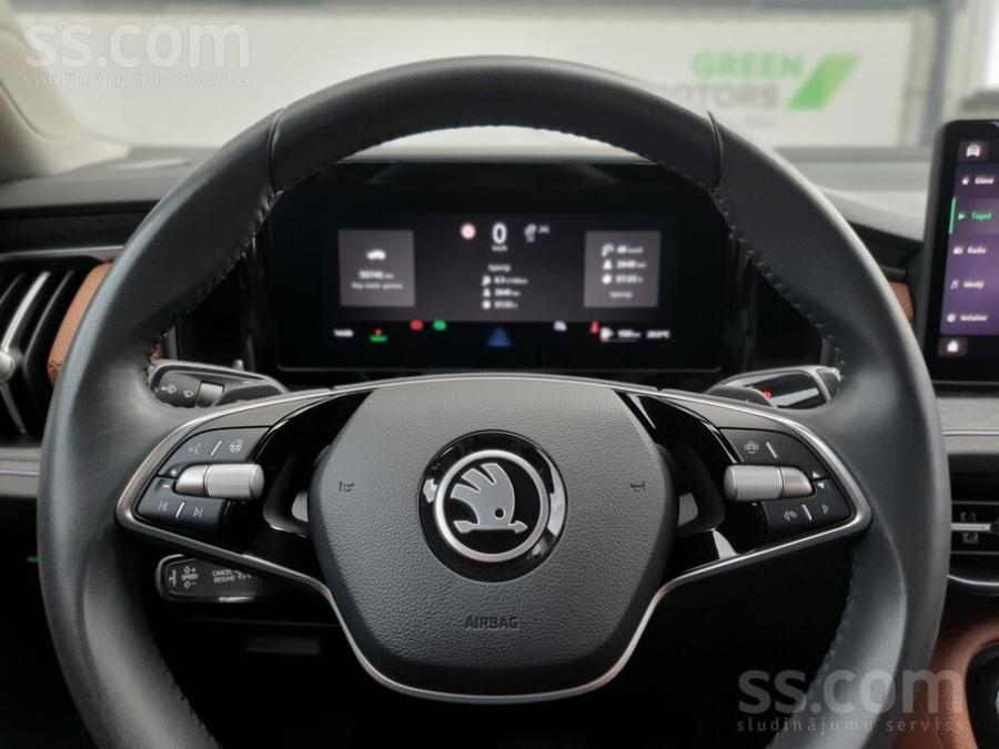 Brūns Skoda Kodiaq 2024 Rīga, ar dzinēja tilpumu 1.50 L un nobraukumu 56 tūkst. km par 33500 €, foto 14 vietnē AUTOMOTO.COM.LV