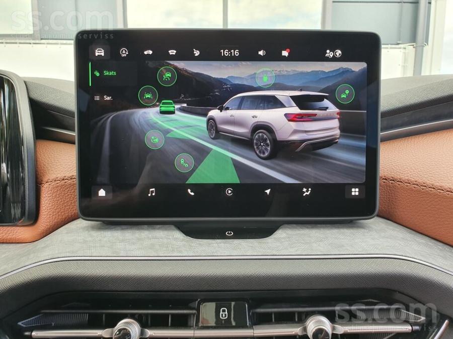 Brūns Skoda Kodiaq 2024 Rīga, ar dzinēja tilpumu 1.50 L un nobraukumu 56 tūkst. km par 33500 €, foto 23 vietnē AUTOMOTO.COM.LV