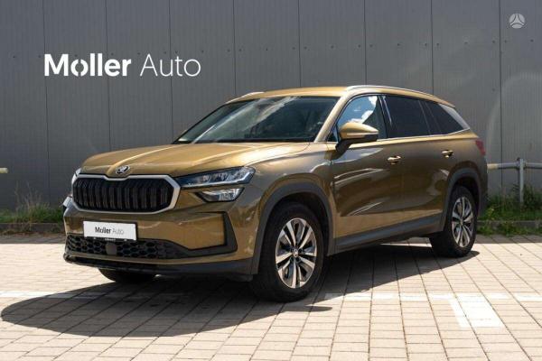 Brown Skoda Kodiaq 2024 in Vilnius, with an engine capacity of 1.50 L and mileage of 37 thousand km for 34900 €, photo 1 on AUTOMOTO.COM.LV