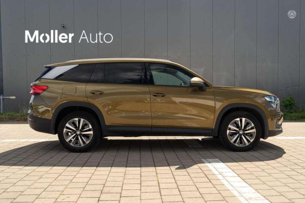 Brown Skoda Kodiaq 2024 in Vilnius, with an engine capacity of 1.50 L and mileage of 37 thousand km for 34900 €, photo 8 on AUTOMOTO.COM.LV