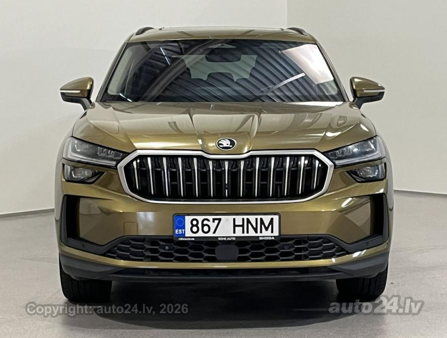 Brown Skoda Kodiaq 2024 in Tallinn, with an engine capacity of 2.00 L and mileage of 71 thousand km for 36500 €, photo 39 on AUTOMOTO.COM.LV