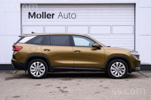 Brown Skoda Kodiaq 2024 in Riga, with an engine capacity of 2.00 L and mileage of 52 thousand km for 34950 €, photo 6 on AUTOMOTO.COM.LV
