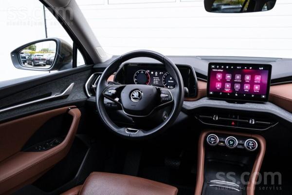 Brūns Skoda Kodiaq 2024 Rīga, ar dzinēja tilpumu 2.00 L un nobraukumu 52 tūkst. km par 34950 €, foto 10 vietnē AUTOMOTO.COM.LV