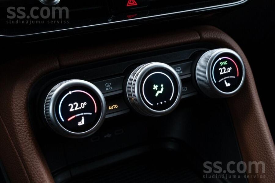 Brown Skoda Kodiaq 2024 in Riga, with an engine capacity of 2.00 L and mileage of 52 thousand km for 34950 €, photo 16 on AUTOMOTO.COM.LV