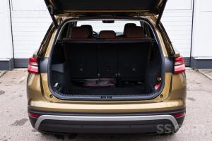 Brown Skoda Kodiaq 2024 in Riga, with an engine capacity of 2.00 L and mileage of 52 thousand km for 34950 €, photo 19 on AUTOMOTO.COM.LV