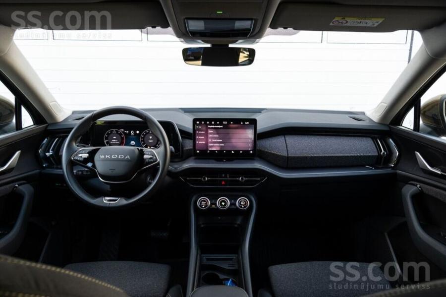 Brūns Skoda Kodiaq 2025 Rīga, ar dzinēja tilpumu 1.50 L un nobraukumu 24 tūkst. km par 34950 €, foto 9 vietnē AUTOMOTO.COM.LV