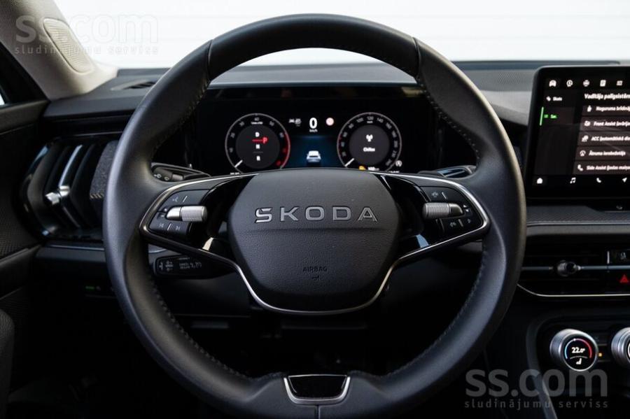 Brūns Skoda Kodiaq 2025 Rīga, ar dzinēja tilpumu 1.50 L un nobraukumu 24 tūkst. km par 34950 €, foto 27 vietnē AUTOMOTO.COM.LV