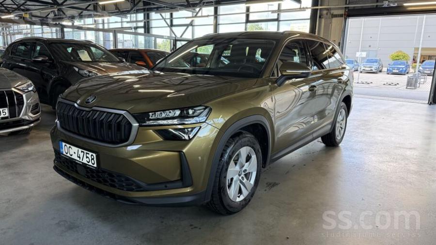 Brūns Skoda Kodiaq 2025 Rīga, ar dzinēja tilpumu 2.00 L un nobraukumu 12 tūkst. km par 39900 €, foto 1 vietnē AUTOMOTO.COM.LV