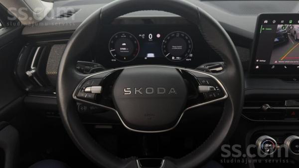 Skoda Kodiaq 2025 in Riga on AUTOMOTO.COM.LV Brown Skoda Kodiaq 2025 in Riga, with an engine capacity of 2.00 L and mileage of 58 thousand km for 32670 €, photo 9 on AUTOMOTO.COM.LV