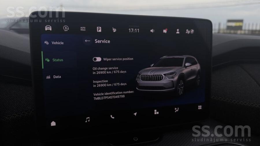 Коричневый Шкода Kodiaq 2025 в Рига, объемом двигателя 2.00 л и пробегом 58 тыс. км за 32670 €, фото 13 на AUTOMOTO.COM.LV