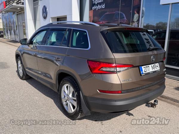 Brown Skoda Kodiaq 2017 in Viljandi, with an engine capacity of 2.00 L and mileage of 263 thousand km for 14990 €, photo 2 on AUTOMOTO.COM.LV