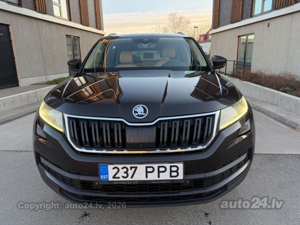 Brown Skoda Kodiaq 2017 in Tallinn, with an engine capacity of 2.00 L and mileage of 314 thousand km for 14950 €, photo 2 on AUTOMOTO.COM.LV