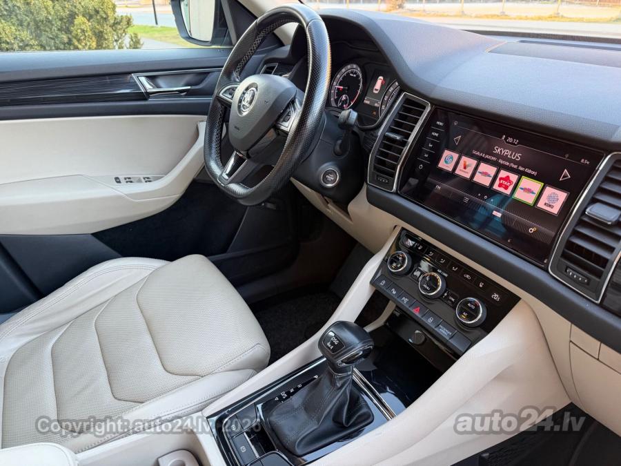 Brūns Skoda Kodiaq 2017 Tallina, ar dzinēja tilpumu 2.00 L un nobraukumu 314 tūkst. km par 14950 €, foto 17 vietnē AUTOMOTO.COM.LV