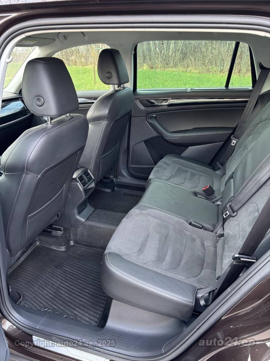 Brown Skoda Kodiaq 2019 in Kuressaare, with an engine capacity of 2.00 L and mileage of 67 thousand km for 27000 €, photo 6 on AUTOMOTO.COM.LV