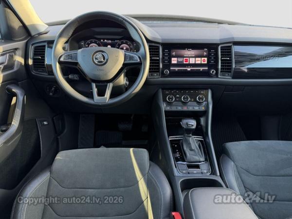 Brown Skoda Kodiaq 2019 in Parnu, with an engine capacity of 2.00 L and mileage of 67 thousand km for 27900 €, photo 6 on AUTOMOTO.COM.LV