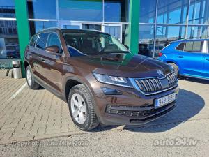 Brown Skoda Kodiaq 2019 in Tartu, with an engine capacity of 2.00 L and mileage of 195 thousand km for 19500 €, photo  on AUTOMOTO.COM.LV