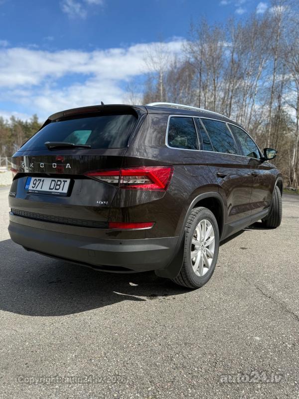 Brown Skoda Kodiaq 2019 in Tallinn, with an engine capacity of 2.00 L and mileage of 74 thousand km for 27000 €, photo 2 on AUTOMOTO.COM.LV