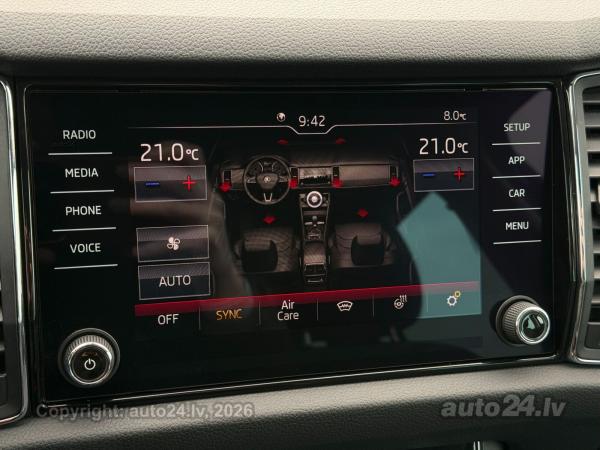 Коричневый Шкода Kodiaq 2019 в Пярну, объемом двигателя 1.50 л и пробегом 151 тыс. км за 20900 €, фото 10 на AUTOMOTO.COM.LV