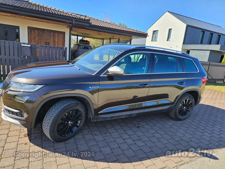 Brūns Skoda Kodiaq 2019 Tallina, ar dzinēja tilpumu 2.00 L un nobraukumu 77 tūkst. km par 25000 €, foto 1 vietnē AUTOMOTO.COM.LV
