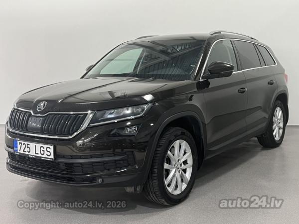 Brown Skoda Kodiaq 2021 in Tallinn, with an engine capacity of 2.00 L and mileage of 75 thousand km for 24900 €, photo 1 on AUTOMOTO.COM.LV
