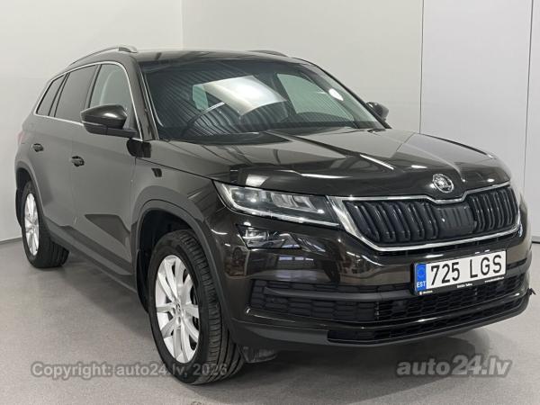 Brown Skoda Kodiaq 2021 in Tallinn, with an engine capacity of 2.00 L and mileage of 75 thousand km for 24900 €, photo 3 on AUTOMOTO.COM.LV