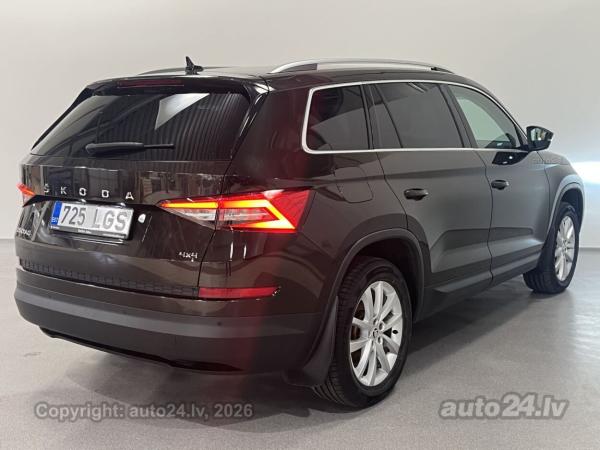 Brown Skoda Kodiaq 2021 in Tallinn, with an engine capacity of 2.00 L and mileage of 75 thousand km for 24900 €, photo 4 on AUTOMOTO.COM.LV